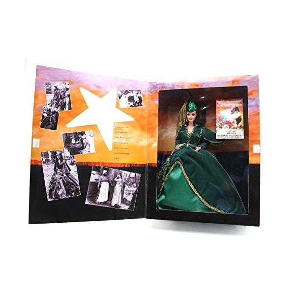 バービー バービー人形 12045 Hollywood Legends Collection Barbie Doll Scarlett O'Hara in Green Drapery Dress海外限定品を迅速輸入！5〜15営業日にて発送し...