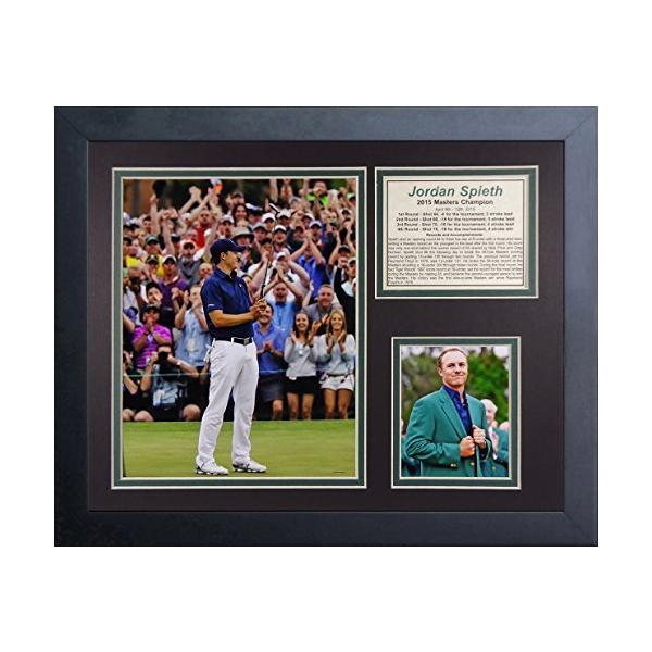 壁飾り インテリア タペストリー 壁掛けオブジェ 海外デザイン アメリカ 輸入物 12981U Legends Never Die Jordan Spieth 2015 Masters Champion Collage Photo Fram...