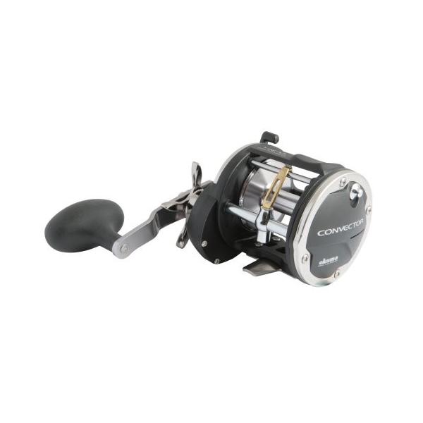 リール Okuma オクマ 釣り道具 フィッシング CV-45L Okuma Convector Star Drag CV-45L Levelwind Trolling Reel (430 Yards- 25LB), Black海外限定品を...