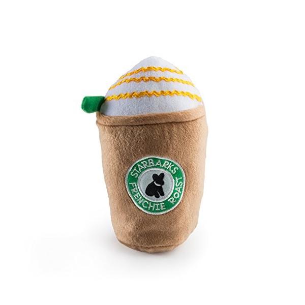 猫おもちゃ ネコ ねこ やみつき 616641228170 Haute Diggity Dog Starbarks Collection ? Soft Plush Coffee Dog Toys with Squeaker and Fun,...