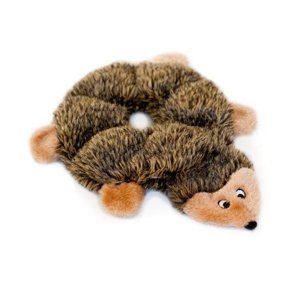 犬おもちゃ ドッグトイ トレーニング ZP134 ZippyPaws - Loopy - No Stuffing Squeaky Plush Dog Toy - for Small and Medium Dogs - Hedgehog海外限...