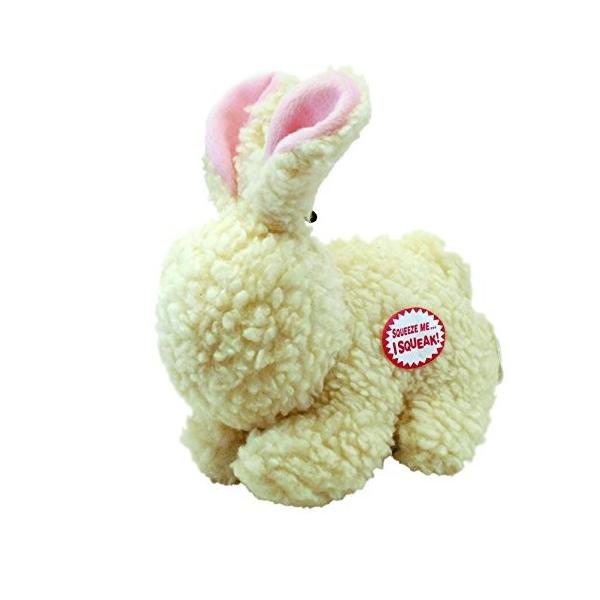 犬おもちゃ ドッグトイ トレーニング 5024 SPOT Vermont Fleece Rabbit Dog Toy with Squeaker | Plush, Cuddle Rabbit Squeak Toy for Small to ...