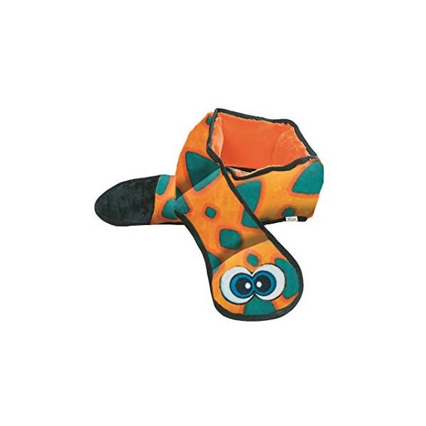 犬おもちゃ ドッグトイ トレーニング 32068 Outward Hound Durablez Orange Snake Plush Dog Toy, XL海外限定品を迅速輸入！5〜15営業日にて発送します。商品名（自動翻訳）：アウトワード...