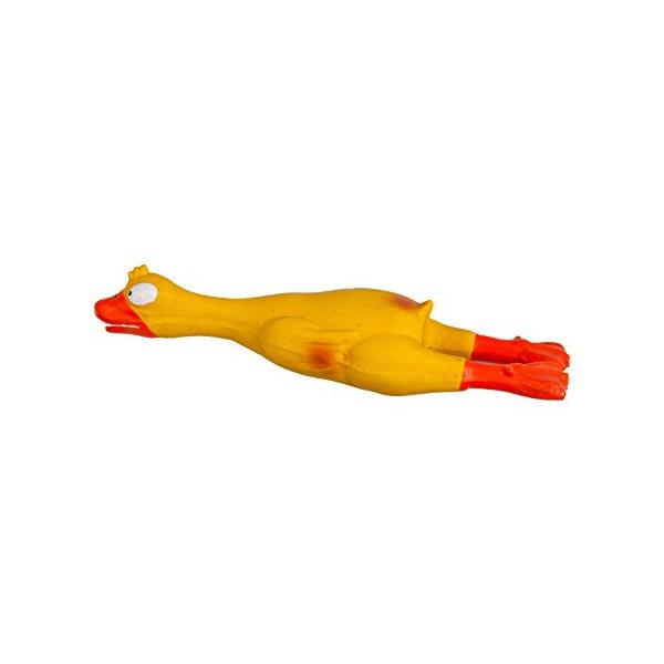 犬おもちゃ ドッグトイ トレーニング 1 Train My Hound - Squeaking Dog Toy - Yellow Chicken 8" Long海外限定品を迅速輸入！5〜15営業日にて発送します。商品名（自動翻訳）：中型犬、...
