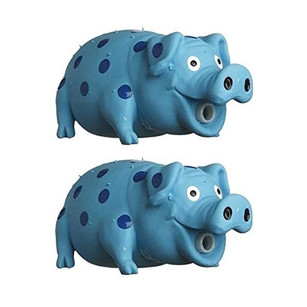 犬おもちゃ ドッグトイ トレーニング 3188.PARENT MultiPet Goblets Pig Latex Dog Toy, Assorted Colors, 2 Toys Selected At Random海外限定品を迅速輸入！...