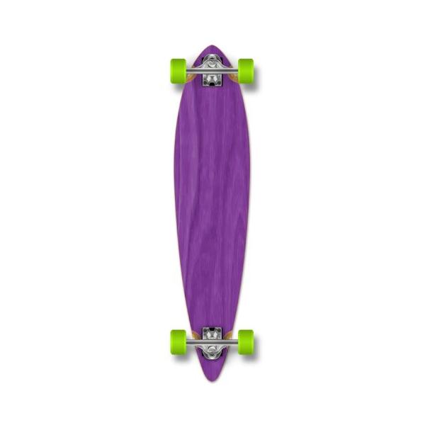 ロングスケートボード スケボー 海外モデル 直輸入 01060P-Purple-40" Yocaher Punked Stained Pintail Complete Longboard Skateboard, 40 x 9-Inch, P...