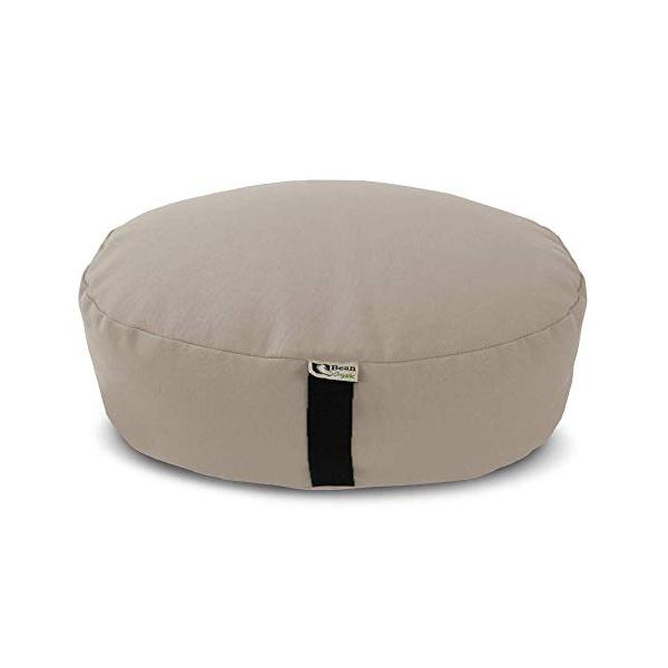 ヨガ フィットネス 20DNL Bean Products Zafu Meditation Cushion, Round, Cotton Natural - Filled With Organic Buckwheat海外限定品を迅速輸入！5...