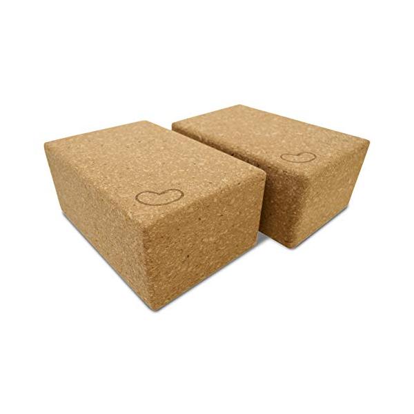 ヨガブロック フィットネス 44CNL-2 Bean Products Yoga Blocks - 2 Pack, Cork, Large - 4x6x9海外限定品を迅速輸入！5〜15営業日にて発送します。商品名（自動翻訳）：エコヨガコルク...