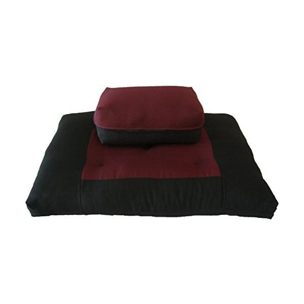 ヨガ フィットネス LYSB00UUGRAH0-SPRTSEQIP D&amp;D Futon Furniture Zabuton Zafu Set, Yoga, Meditation Seat Cushions, Kneeling, Si...