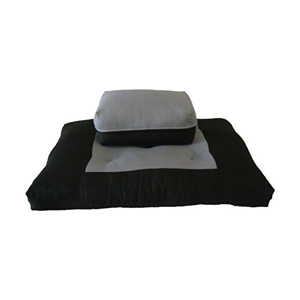 ヨガ フィットネス LYSB00UUGR8P4-SPRTSEQIP D&amp;D Futon Furniture Zabuton Zafu Set, Yoga, Meditation Seat Cushions, Kneeling, Si...