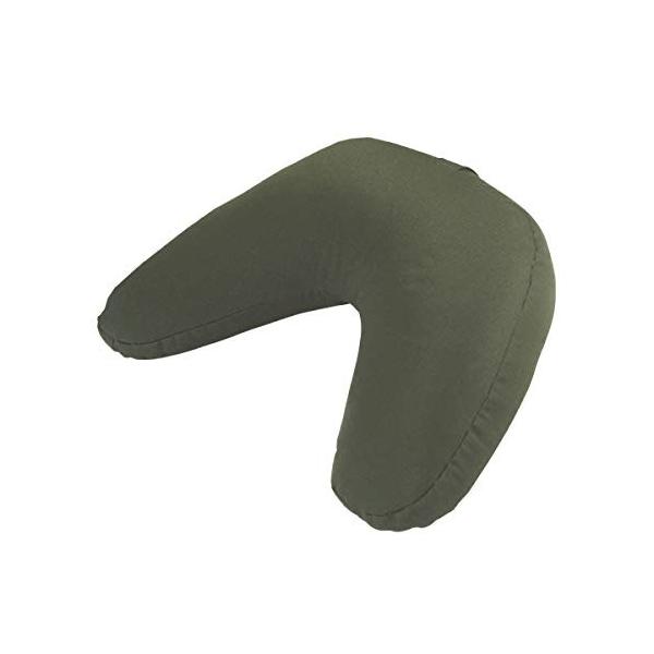 ヨガ フィットネス BO-VSHAPE-CHOICE-OLIVEY Hugger Mugger V-Shaped Meditation Cushion - Olive - Provides Support in Cross-Legged S...