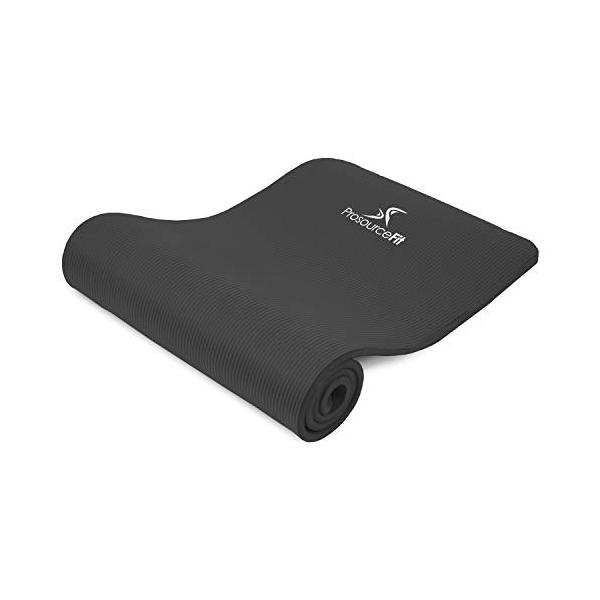 ヨガマット フィットネス ps-2004-mat-black-ffp ProsourceFit Extra Thick Yoga and Pilates Mat ?” (13mm), 71-inch Long High Density Ex...