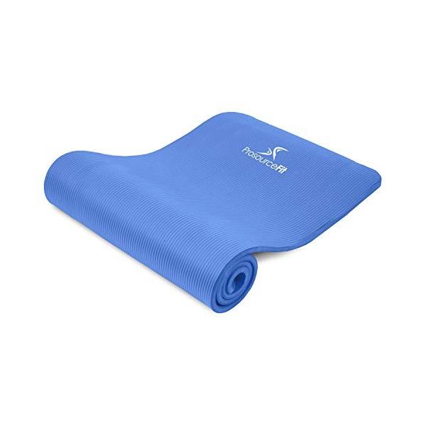 ヨガマット フィットネス ps-2002-mat-blue-ffp ProsourceFit Extra Thick Yoga and Pilates Mat ?” (13mm), 71-inch Long High Density Exe...