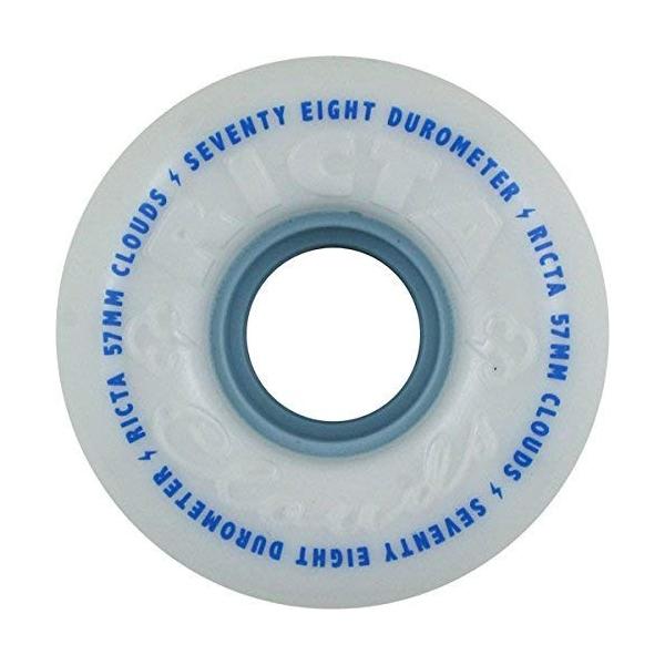 ウィール タイヤ スケボー スケートボード 海外モデル 直輸入 Clouds Ricta Clouds White 54mm 78a Skateboard Wheels (Set Of 4)海外限定品を迅速輸入！5〜15営業日にて発送します...