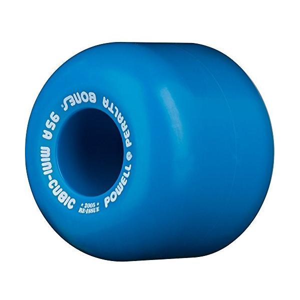 ウィール タイヤ スケボー スケートボード 海外モデル 直輸入 WSAAMCB6495B4 Powell Peralta Mini Cubics 64mm 95A Blue Skateboard Wheels (Set of 4)海外限定品...