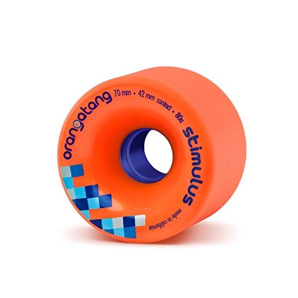 スケートボード ホイール オランガタン Orangatang Stimulus 70mm 80a オレンジ 4個セット ロングボード スケートボード ウィール タイヤ スケボー スケートボード 海外モデル 直輸入 WST7080 Orang...