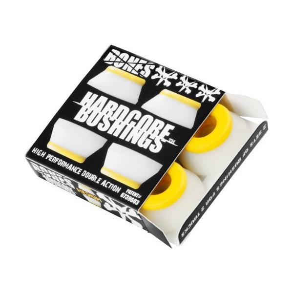ブッシュ スケボー スケートボード 海外モデル 直輸入 TCPHB2SOWS Bones Wheels Hardcore Bushings, Soft, White海外限定品を迅速輸入！5〜15営業日にて発送します。商品名（自動翻訳）：ボー...