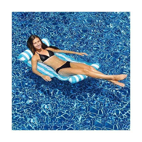 フロート プール 水遊び 浮き輪 9044 Swimline Water Hammock海外限定品を迅速輸入！5〜15営業日にて発送します。商品名（自動翻訳）：プレミアムプールフロートハンモック型番：9044海外サイズ：46"/26"/6"...