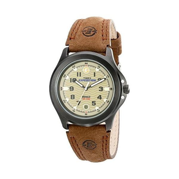 腕時計 タイメックス メンズ T47012 Timex Men's T47012 Expedition Metal Field Brown Leather Strap Watch海外限定品を迅速輸入！5〜15営業日にて発送します。商品名（自...