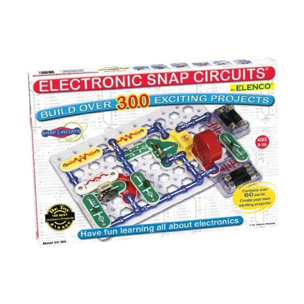 エレンコ ロボット 電子工作 知育玩具 パズル ブロック 組み立てる SC-300 Snap Circuits Classic SC-300 Electronics Exploration Kit | Over 300 Projects |...