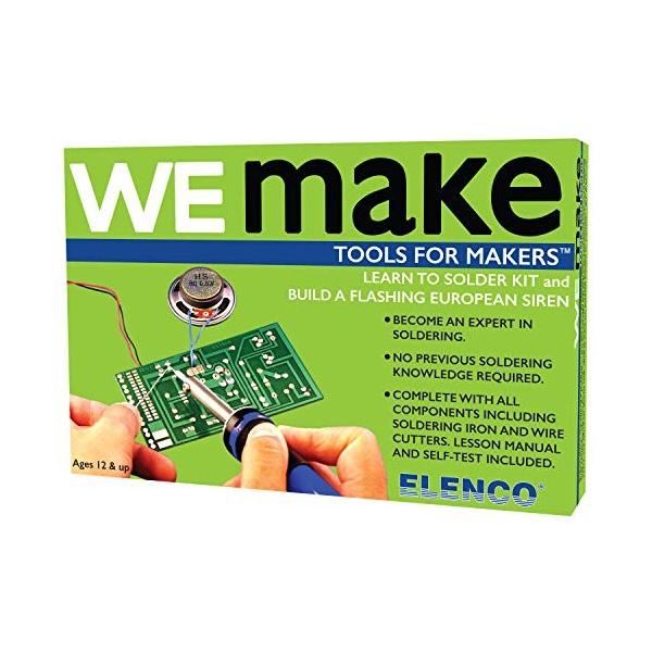 エレンコ ロボット 電子工作 知育玩具 パズル ブロック 組み立てる AK-100 Elenco AmeriKit Learn to Solder Kit海外限定品を迅速輸入！5〜15営業日にて発送します。商品名（自動翻訳）：Elenco ...