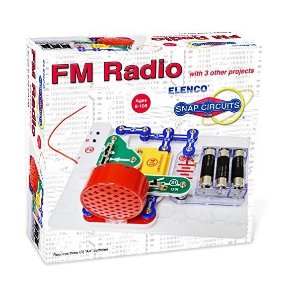 エレンコ ロボット 電子工作 知育玩具 パズル ブロック 組み立てる 756619010229 Snap Circuits FM Radio海外限定品を迅速輸入！5〜15営業日にて発送します。商品名（自動翻訳）：エレンコ電子無線ミニキット型...