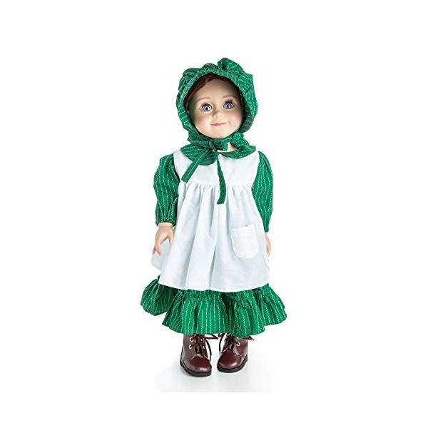 アメリカンガールドール 赤ちゃん おままごと ベビー人形 LHOTPD The Queen's Treasures 18 Inch Doll Clothes, Little House on The Prairie Dress Outfit...