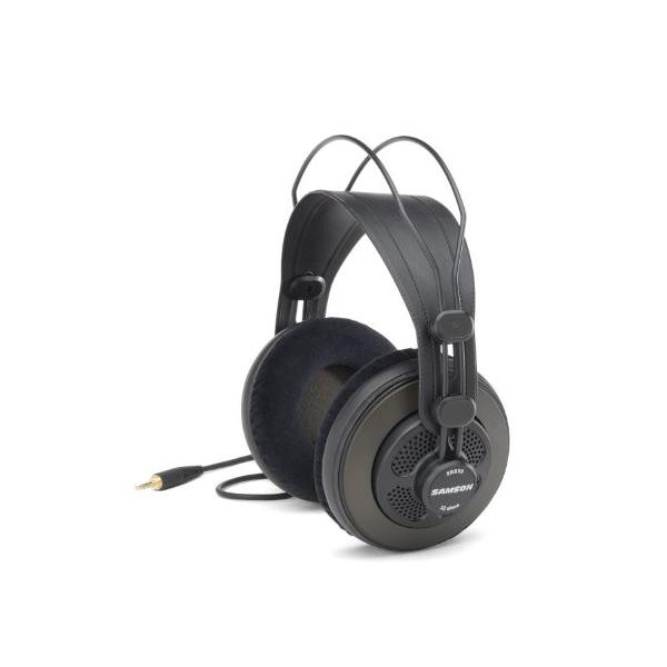 DJヘッドホン ヘッドフォン 海外 輸入 SR850 Samson Semi Open-Back Studio Reference Headphones, Black, Over Ear (.) Wired海外限定品を迅速輸入！5〜15営業...
