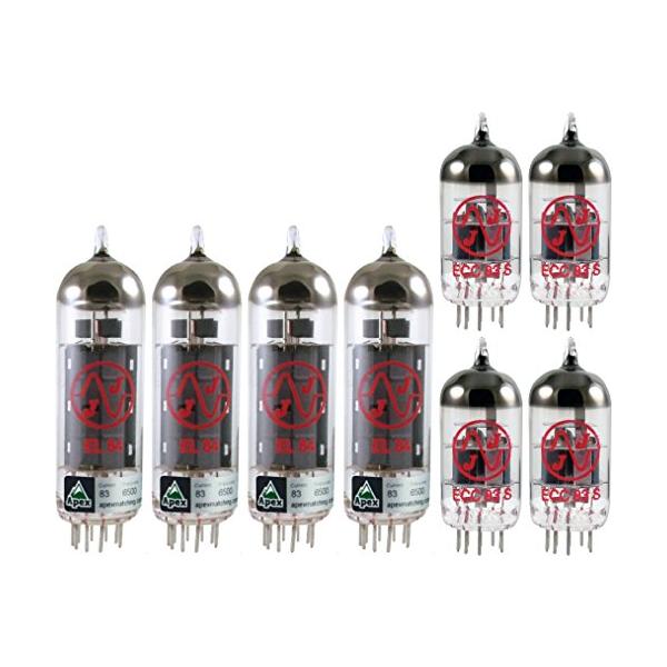 真空管 ギター・ベース アンプ 海外 輸入 4308829594 Orange Amplifiers Dual Terror DT30H 30W Tube Set, JJ Tubes (x4 EL84, x4 12AX7), Apex Ma...