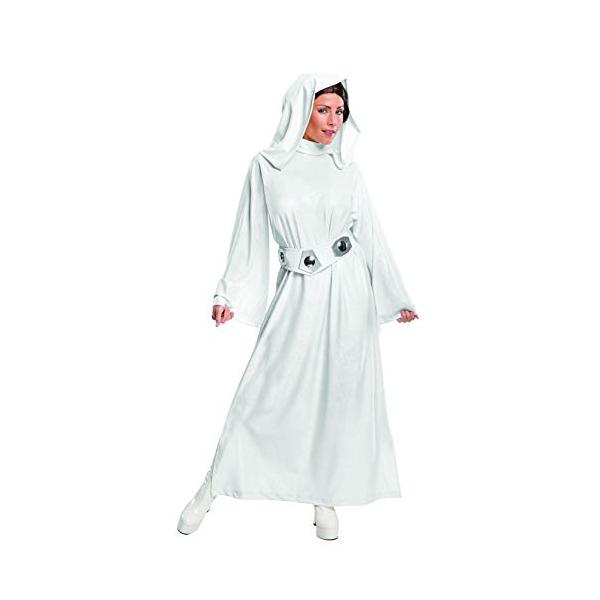 コスプレ衣装 コスチューム スターウォーズ メンズ・レディース・キッズ 810357 Rubie's Women's Star Wars Classic Deluxe Princess Leia Adult Sized Costumes, ...