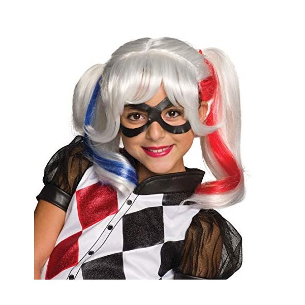 コスプレ衣装 コスチューム その他 32967 Rubie's Costume Girls DC Super Hero Harley Quinn Wig , Synthetic, White海外限定品を迅速輸入！5〜15営業日にて発送します...