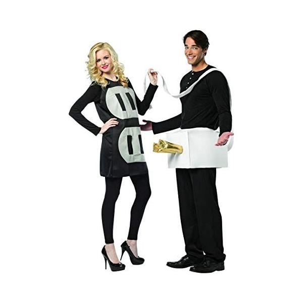 コスプレ衣装 コスチューム その他 7233 Rasta Imposta Lightweight Plug and Socket Couples Costume, Black/White, One Size海外限定品を迅速輸入！5〜15営業...