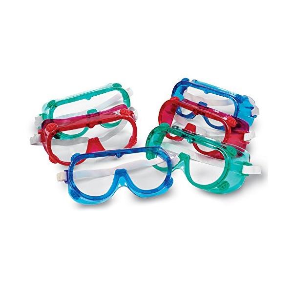 知育玩具 パズル ブロック ラーニングリソース LER2449 Learning Resources Colored Safety Goggles - 6 Pieces, Ages 4+ Classroom Accessories, Per...