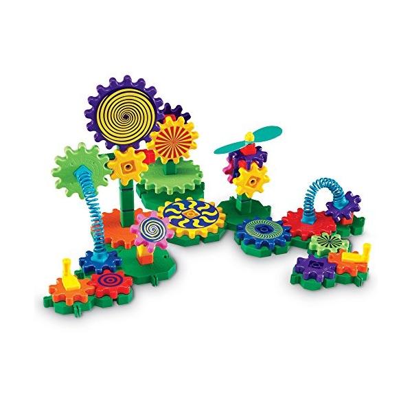 知育玩具 パズル ブロック ラーニングリソース LER9171 Learning Resources Gears! Gears! Gears! Gizmos Building Set, 83 Pieces, Ages 3+, Constru...