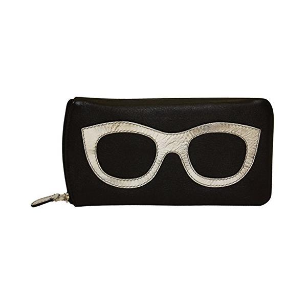 ILI アメリカ 日本未発売 財布 ウォレット ニューヨーク NY ニューヨーカー ブランド かわいい 綺麗 レディース ウィメンズ 43230-19396 ili New York - Leather Eyeglass Case -Zip...