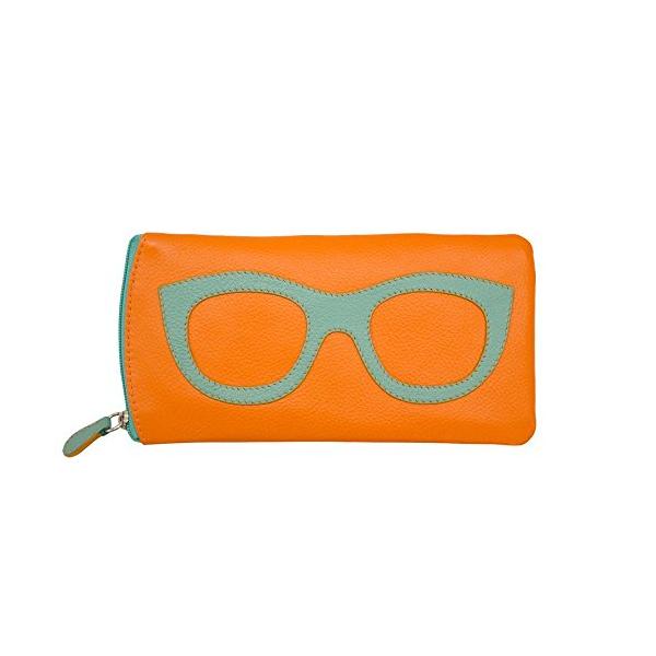 ILI アメリカ 日本未発売 財布 ウォレット ニューヨーク NY ニューヨーカー ブランド かわいい 綺麗 レディース ウィメンズ 6462 ili New York - Leather Eyeglass Case -Zippered E...