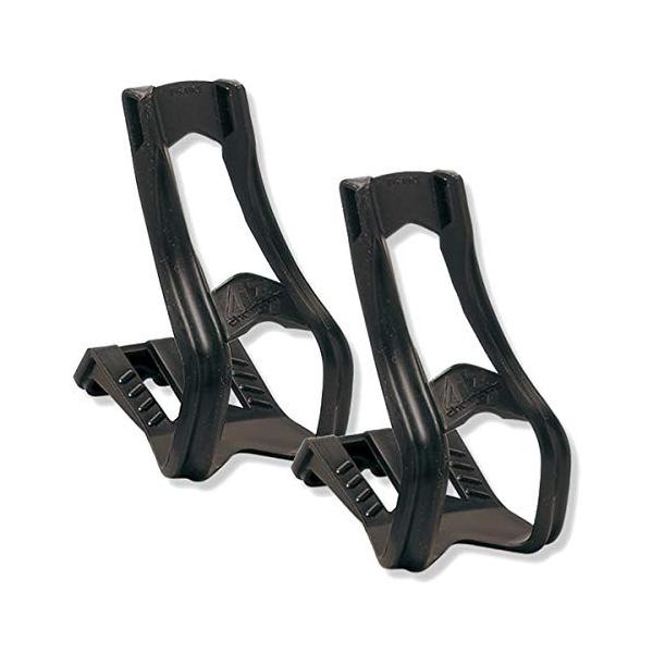 ペダル パーツ 自転車 コンポーネント サイクリング 輸入 クロスバイク ロードバイク マウンテンバイク ZLTC0430 Zefal 43 Christophe MTB Toe-Clips - Small/Medium, Black海外限...