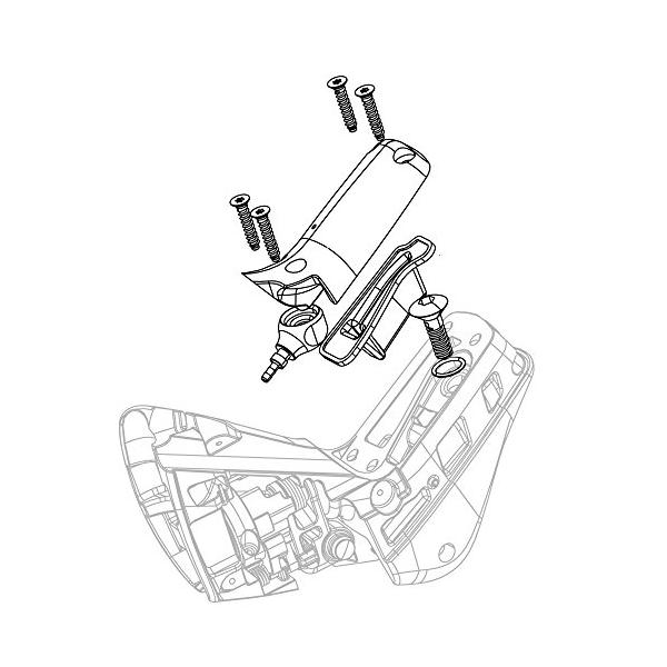 ブレーキ パーツ 自転車 コンポーネント サイクリング 輸入 クロスバイク ロードバイク マウンテンバイク SHS8037000 SRAM HRD/HRR Shift Lever Reservoir Cap/Bladder/Cap Scre...