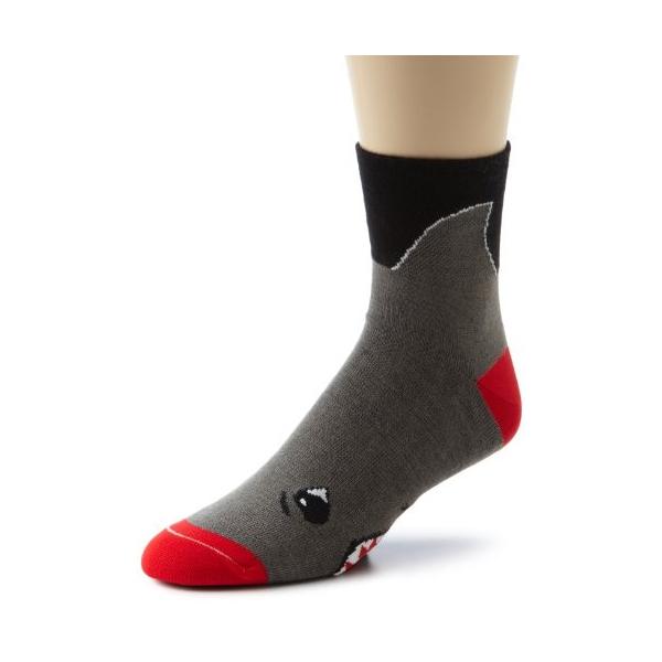 チェーン パーツ 自転車 コンポーネント サイクリング 輸入 クロスバイク ロードバイク マウンテンバイク Shark Sockguy, Shark, Classic Socks, 3-inch海外限定品を迅速輸入！5〜15営業日にて発送し...