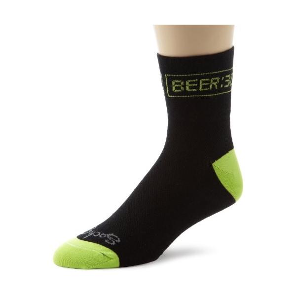 チェーン パーツ 自転車 コンポーネント サイクリング 輸入 クロスバイク ロードバイク マウンテンバイク Beer SockGuy Men's Beer 30 Socks, Black, Sock Size:10-13/Shoe Size...