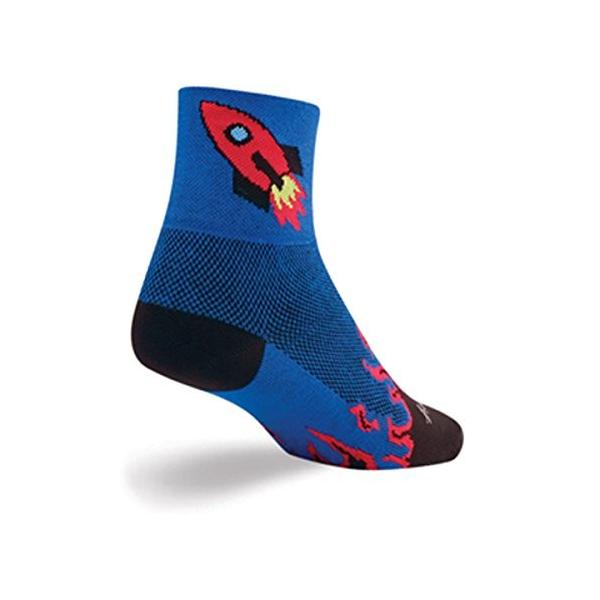 チェーン パーツ 自転車 コンポーネント サイクリング 輸入 クロスバイク ロードバイク マウンテンバイク SGROCKETMANL SockGuy, Men's Classic Socks - Large/X-Large, Rocket ...