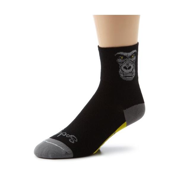 チェーン パーツ 自転車 コンポーネント サイクリング 輸入 クロスバイク ロードバイク マウンテンバイク Sback SockGuy Men's Silverback Socks, Black, L/XL海外限定品を迅速輸入！5〜15営業...