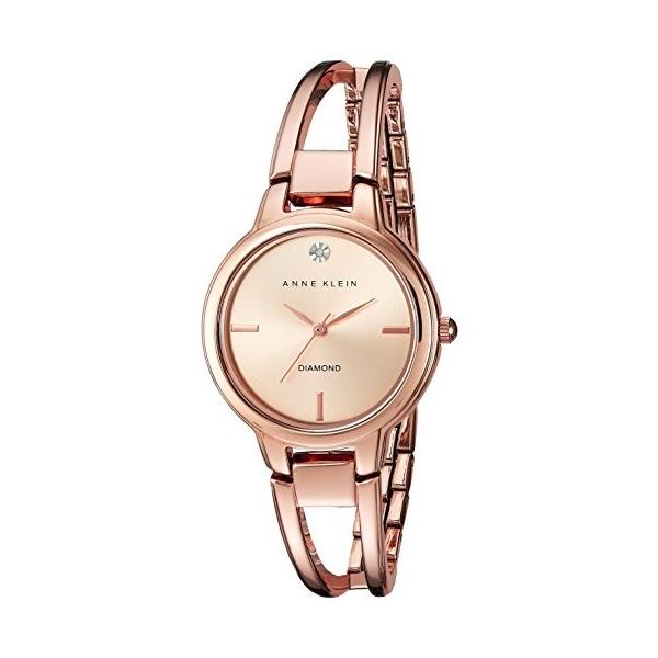 アンクライン Anne Klein レディース腕時計 AK/2626RGRG ダイヤモンドアクセント腕時計 アンクライン レディース  AK/2626RGRG Anne Klein Women's AK/2626RGRG Diamond-A...