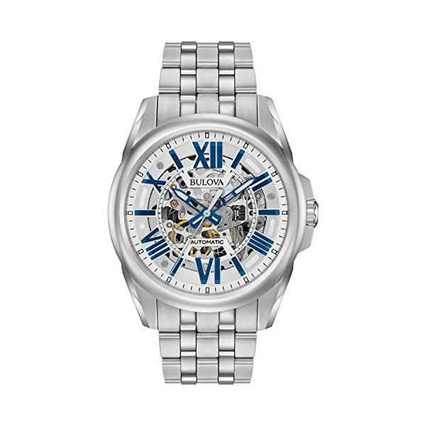 ブローバ Bulova クラシックコレクション 自動巻き メンズ腕時計 96A187腕時計 ブローバ メンズ 96A187 Bulova Men's Classic Sutton 3-Hand 21-Jewel Automatic Watc...