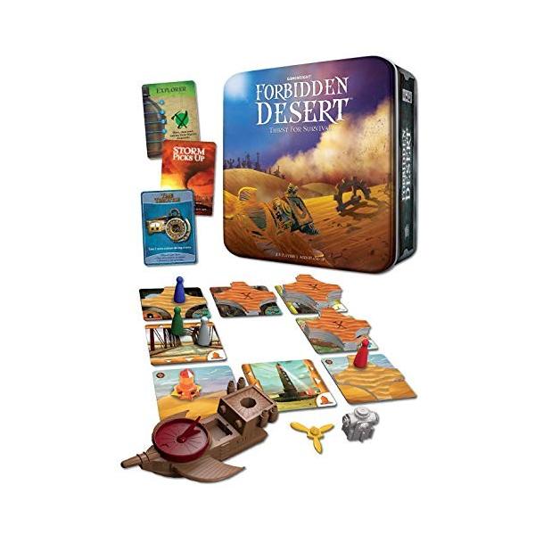 ボードゲーム 英語 アメリカ 海外ゲーム 415 Gamewright Forbidden Desert ? The Cooperative Strategy Survival Desert Board Game Multi-colored...