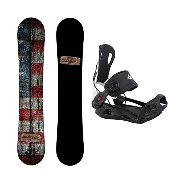 スノーボード ウィンタースポーツ キャンプセブン 2017年モデル2018年モデル多数 driftermtn2 Camp Seven Package Drifter CRCX 2018 Snowboard-163 cm Wide-Syste...