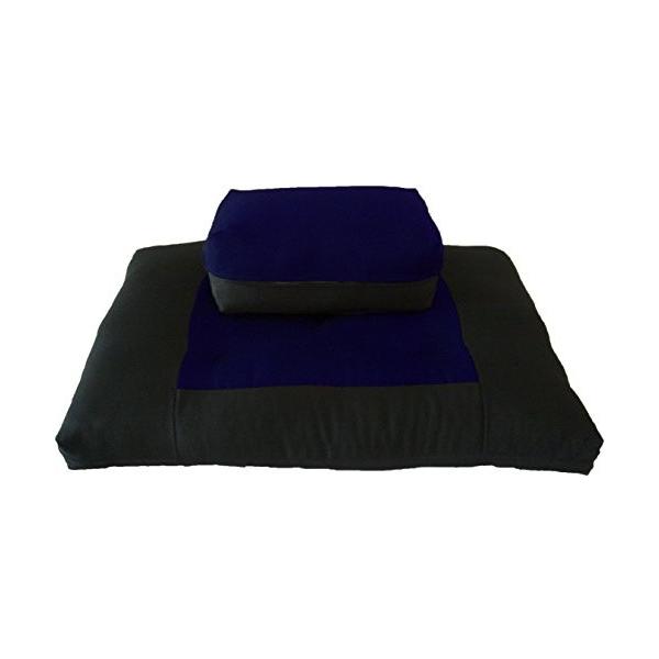 ヨガ フィットネス LYSB00UUGRZXY-SPRTSEQIP D&amp;D Futon Furniture Zabuton Zafu Set, Yoga, Meditation Seat Cushions, Kneeling, Si...