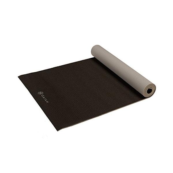 ヨガマット フィットネス 05-61329 Gaiam Yoga Mat Premium Solid Color Reversible Non Slip Exercise &amp; Fitness Mat for All Types of...