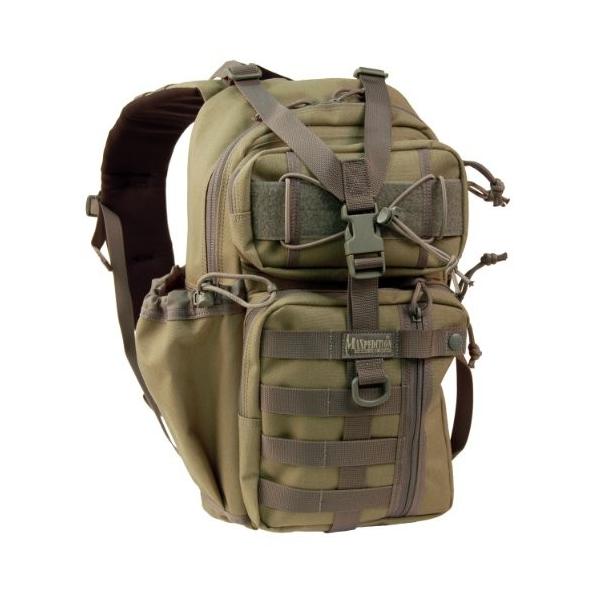 ミリタリーバックパック タクティカルバックパック サバイバルゲーム サバゲー アメリカ 9811 Maxpedition Sitka Gearslinger, Khaki/Foliage海外限定品を迅速輸入！5〜15営業日にて発送します。商...