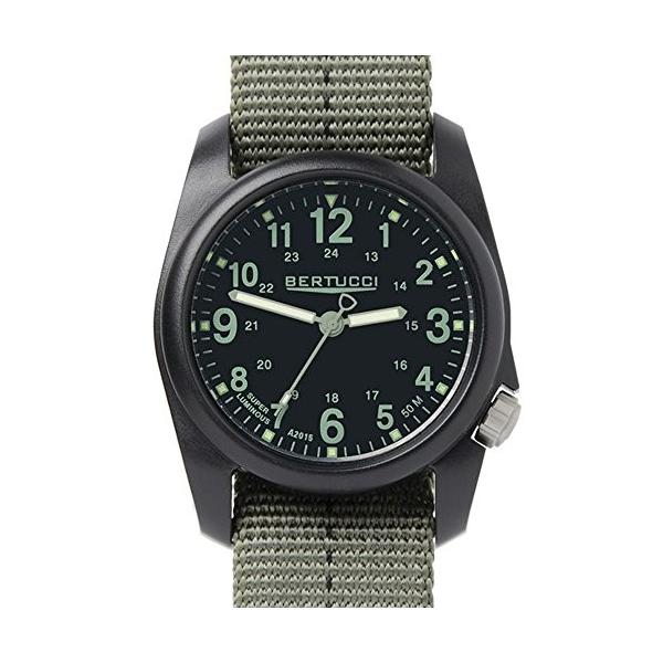 腕時計 ベルトゥッチ メンズ 逆輸入 海外モデル 海外限定 アメリカ直輸入 11040 Bertucci DX3 Men’s Field Watch | Defender Drab | Swiss Super Luminous Techno...